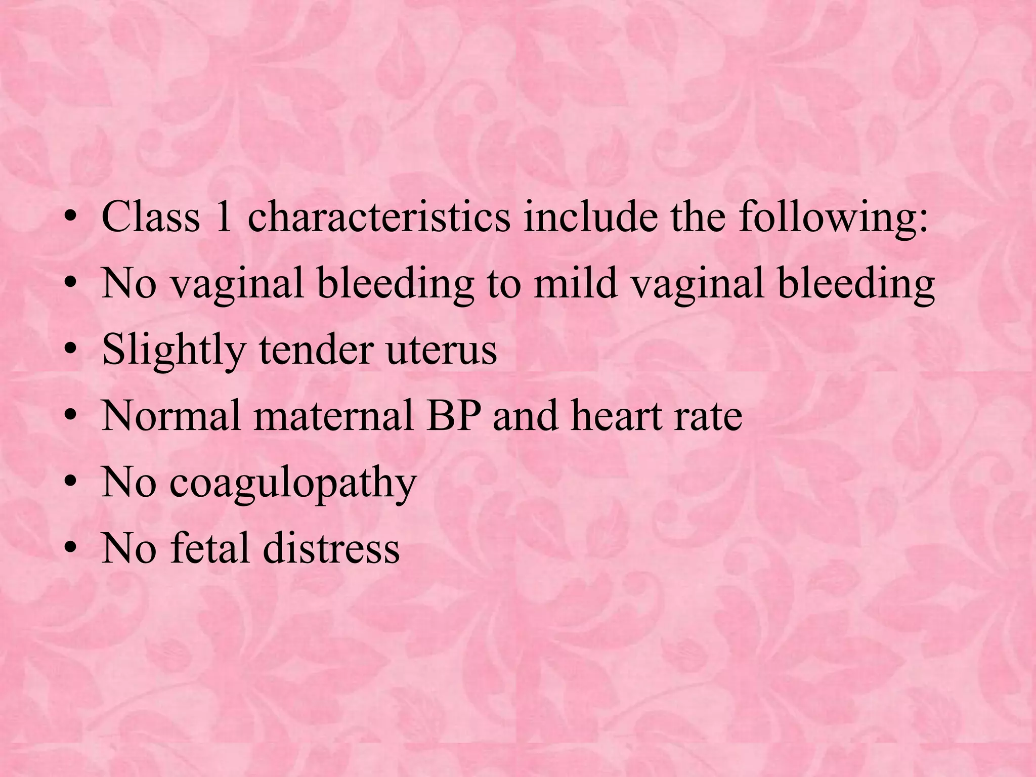 Placental abruption | PPTX