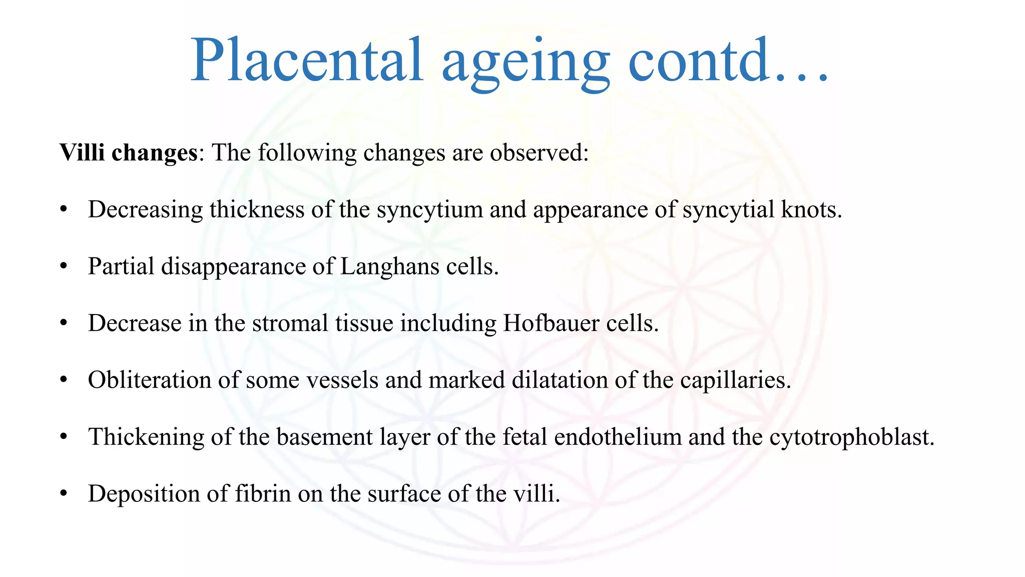 Placental development | PPTX