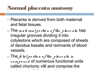 Placental disorders | PPT