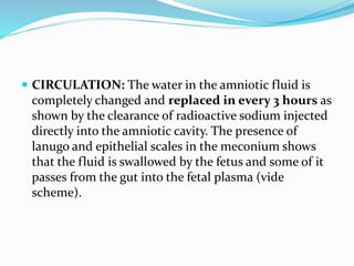 PLACENTA,MEMEBRANES AND AMNIOTIC FLUID FUNCTIONS AND DISORDERS.pptxA | PPTX