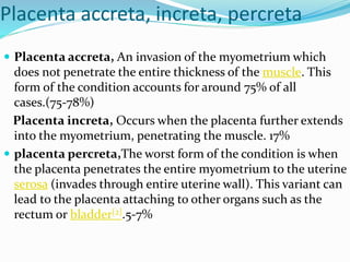 PLACENTA,MEMEBRANES AND AMNIOTIC FLUID FUNCTIONS AND DISORDERS.pptxA ...