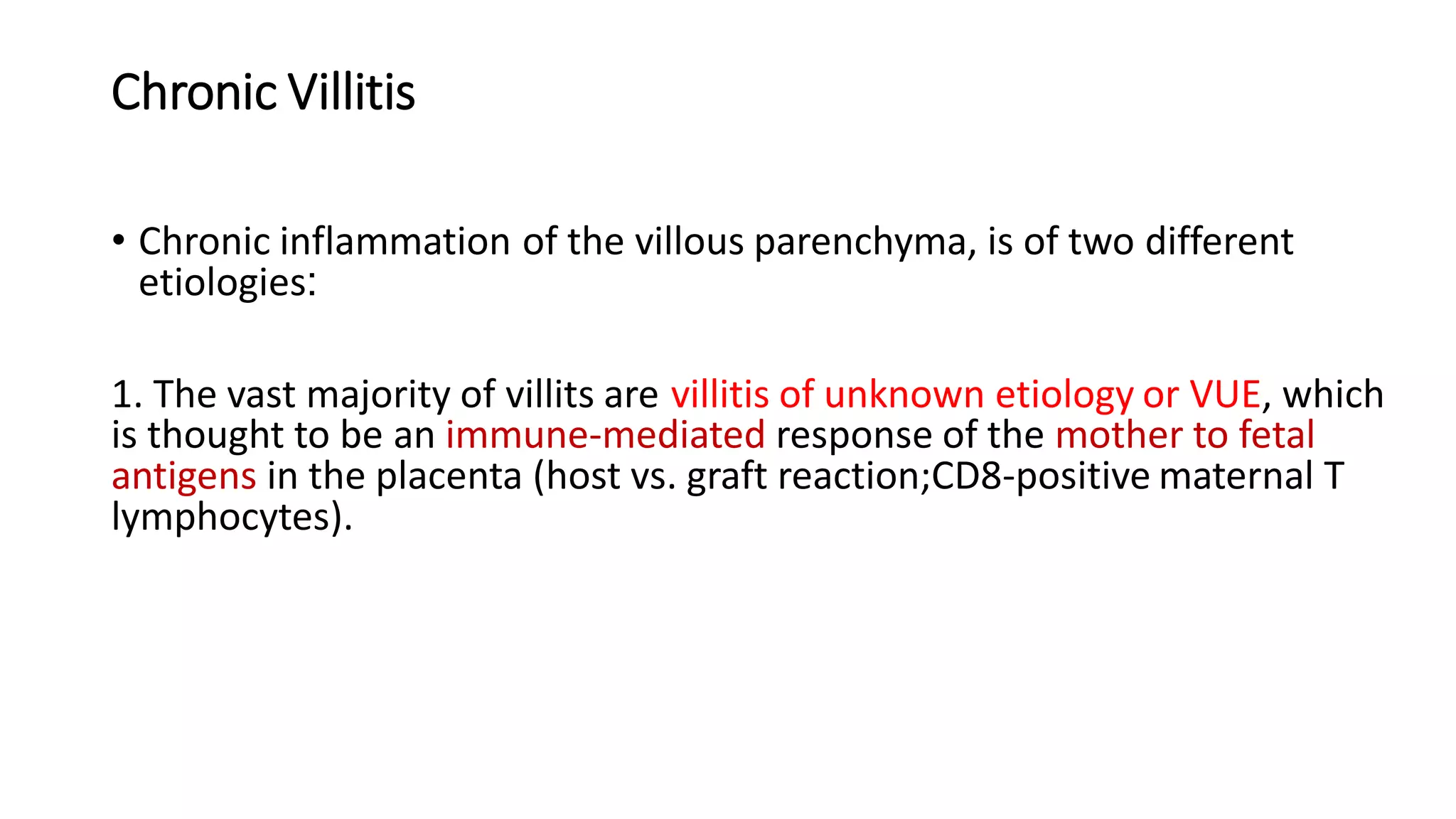 placenta pathology | PDF
