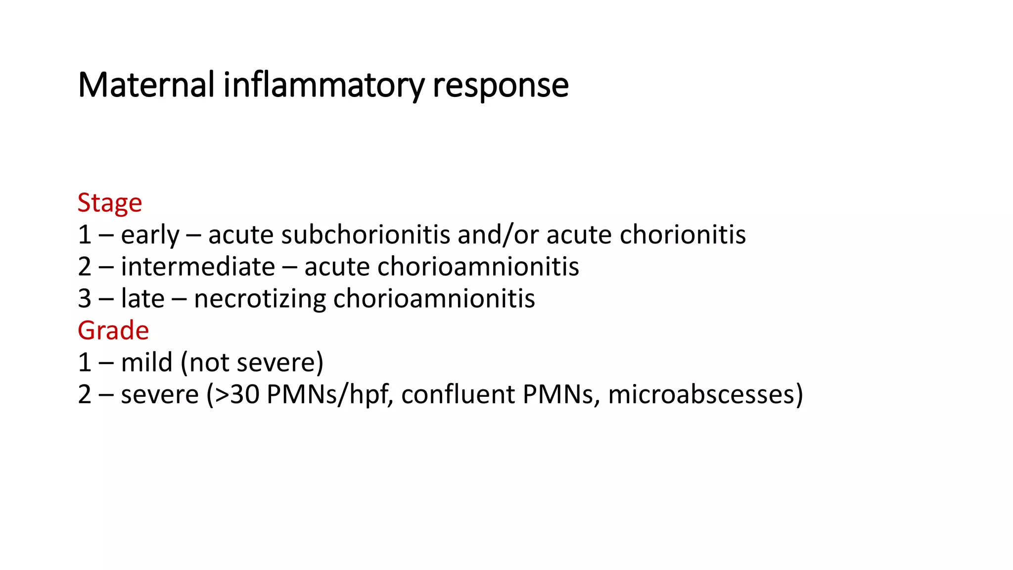 placenta pathology | PDF | Pregnancy | Reproductive Health