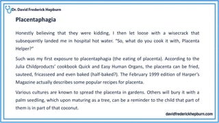 Placentaphagia | PPT