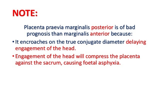 Placenta praevia