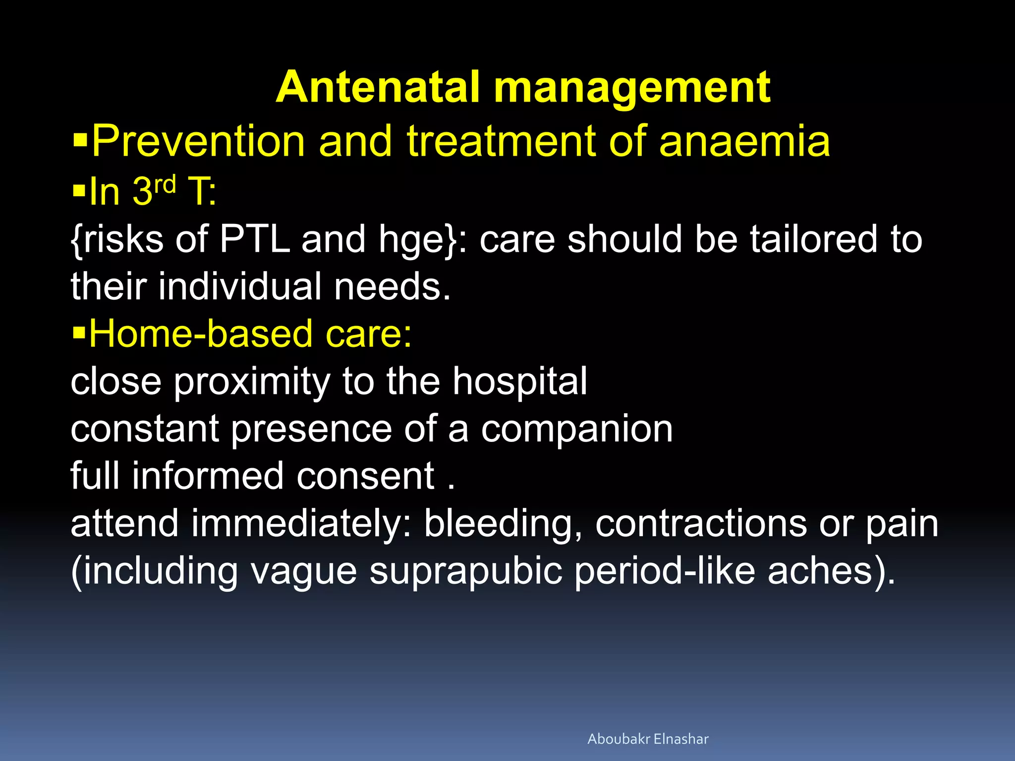 Placenta praevia, placenta praevia accreta and vasa praevia | PDF
