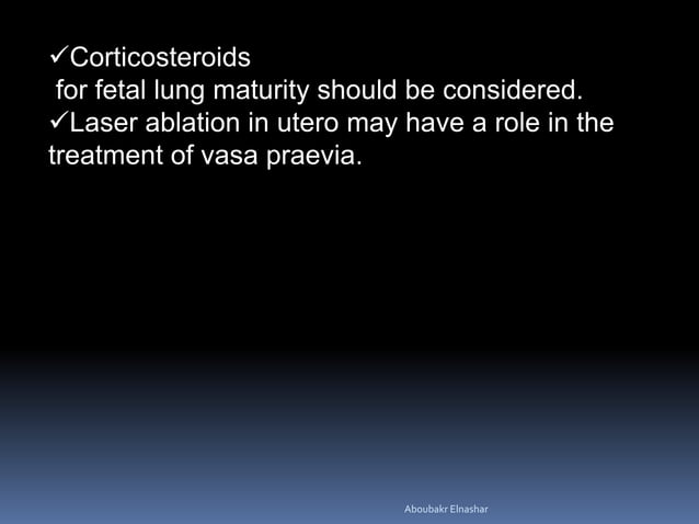 Placenta praevia, placenta praevia accreta and vasa praevia | PDF