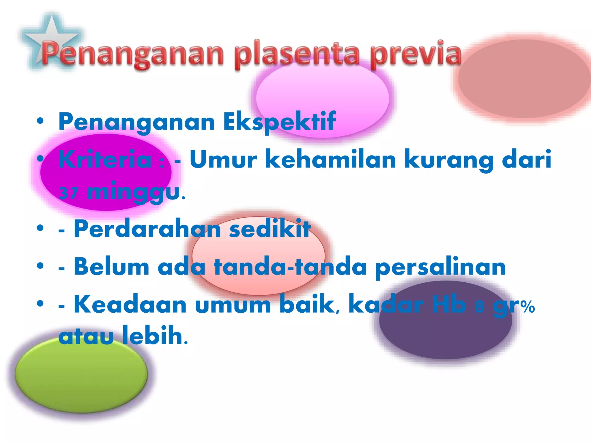 Placenta previa | PPTX