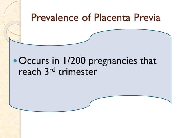 Placenta previa | PPT