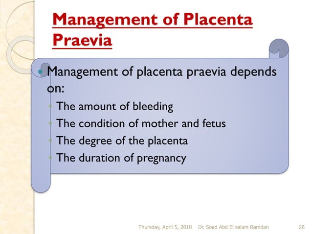 Placenta previa | PPT