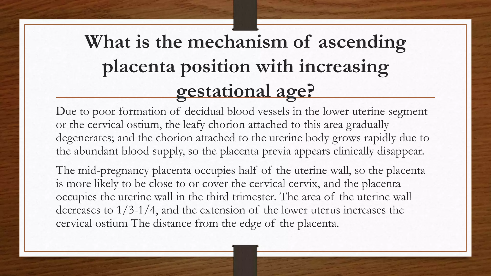 Placenta previa | PPTX