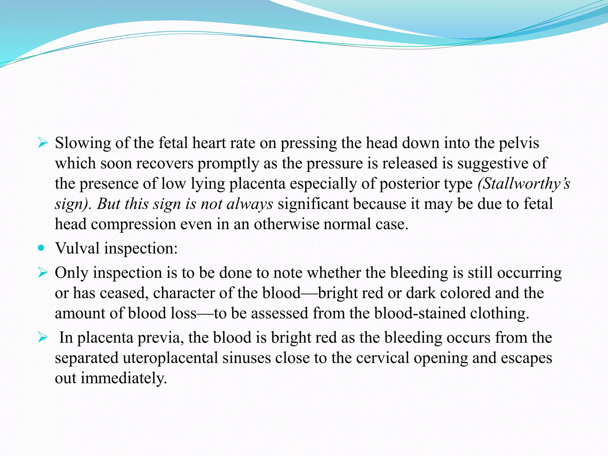 Placenta previa | PPTX