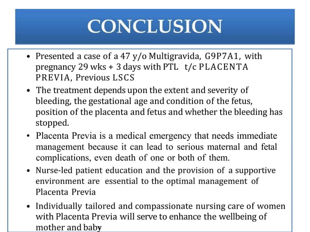 placenta previa gynecology specialist ppt | PPT