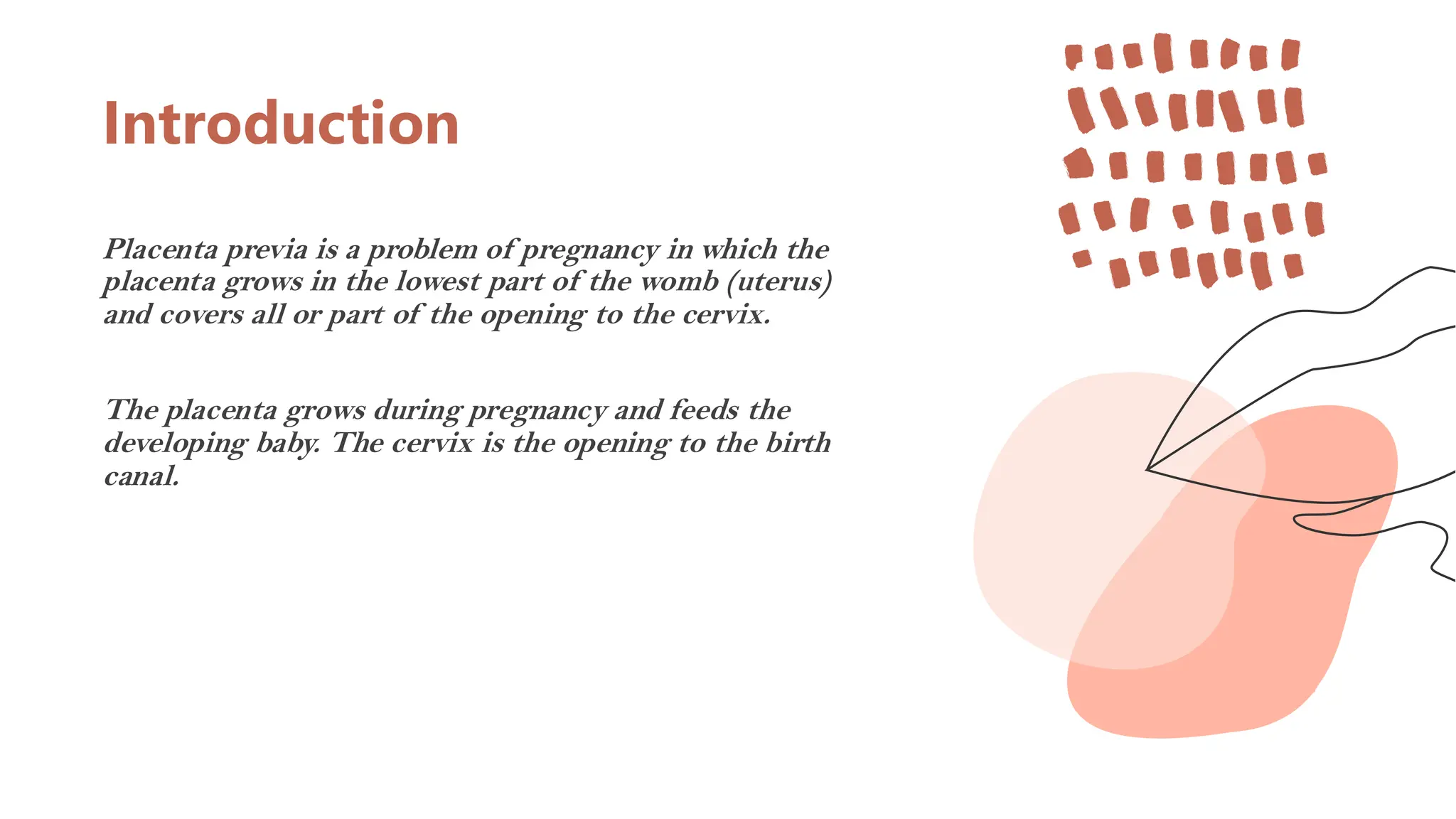 Placenta previa, placental disorder, placental attachment problem | PDF