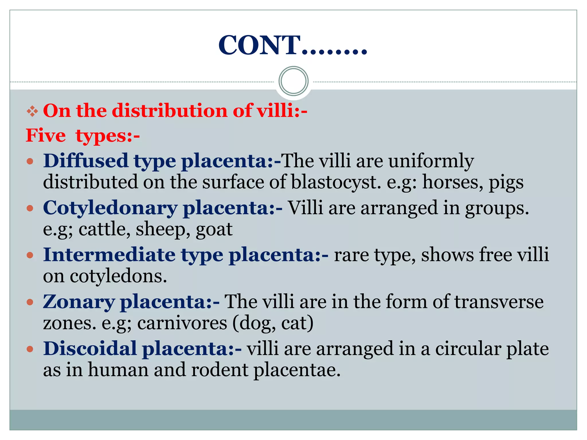 Placenta structure and functions | PPT