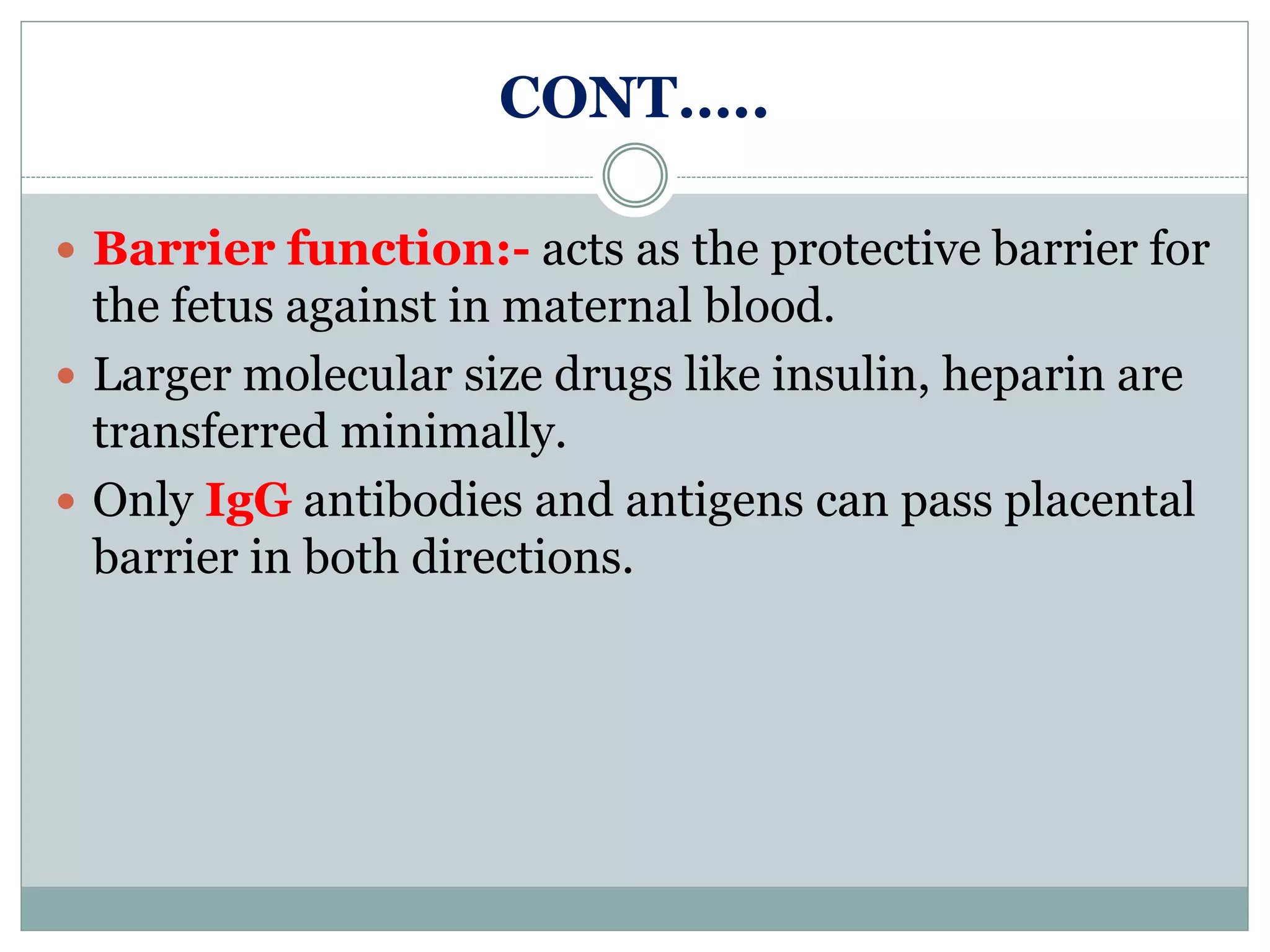 Placenta structure and functions | PPT