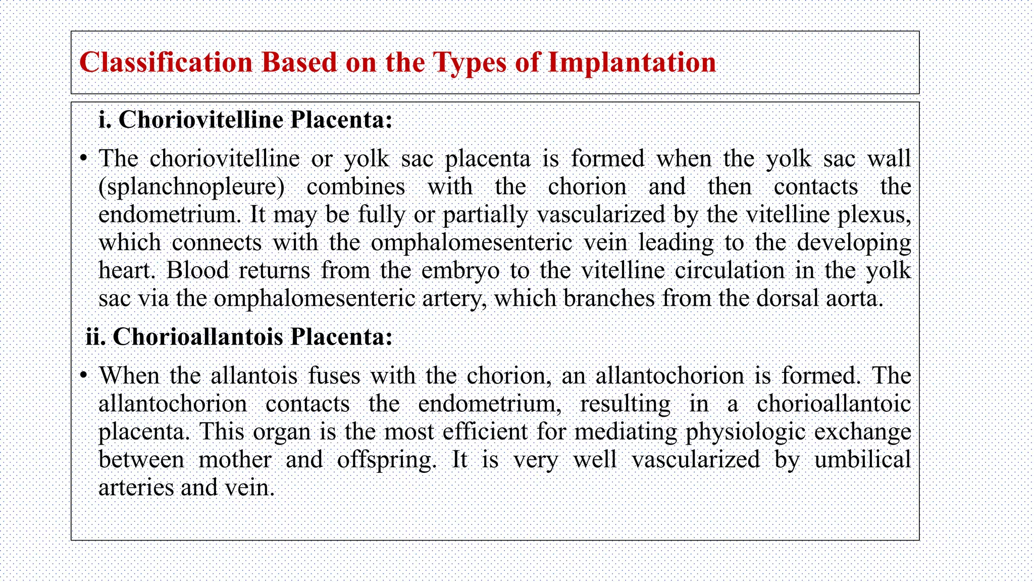Placentation in Mammals | PDF