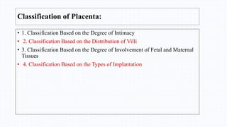 Placentation in Mammals | PDF