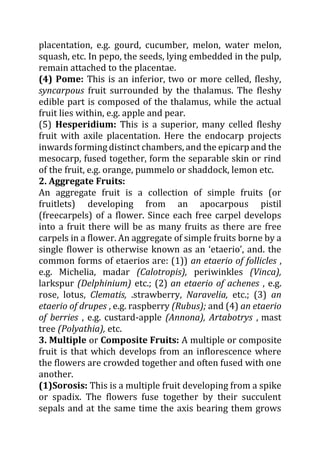 Placentation and fruits types.pdf