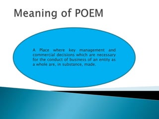 Place of effective management (poem) | PPTX