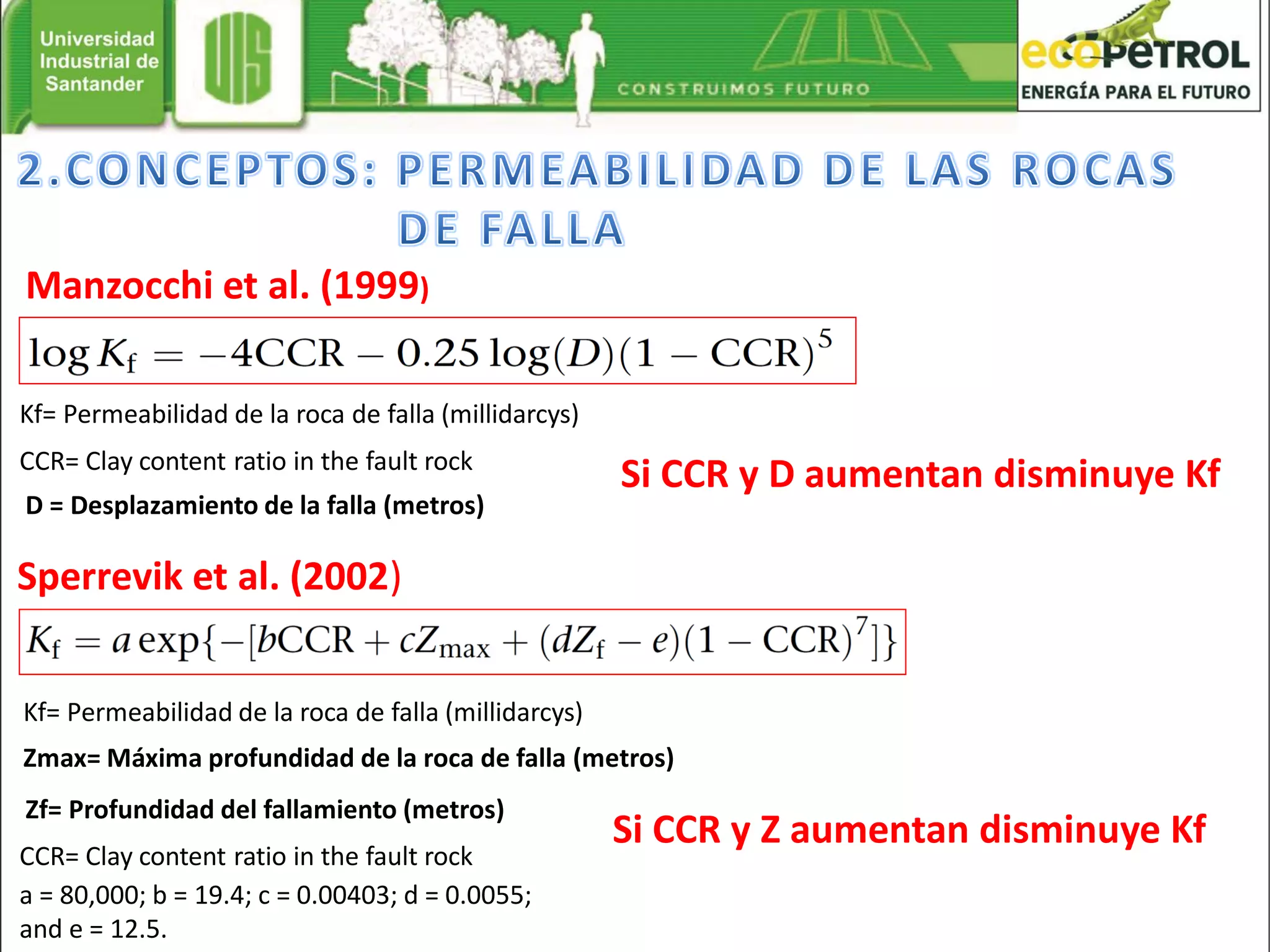 EL PAPEL DE LAS FALLAS EN LAS TRAMPAS DE PETRÓLEO (The place of faults ...