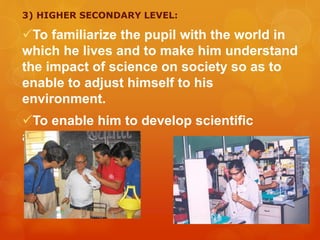 Place of science in school curriculum | PPTX