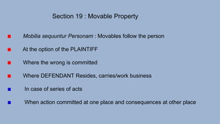 Place of suing | PPTX