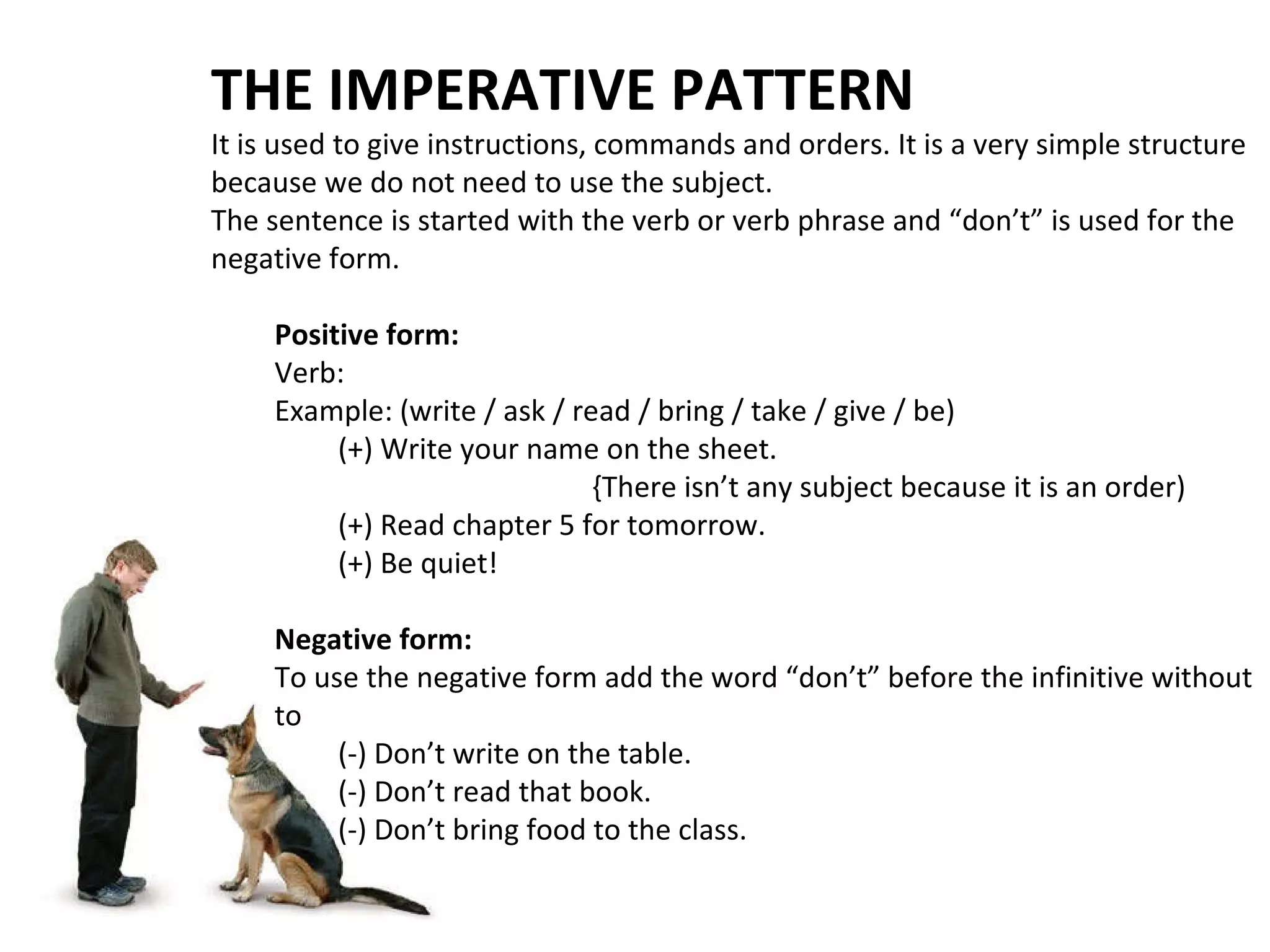 Place Prepositions And Imperatives | PPT
