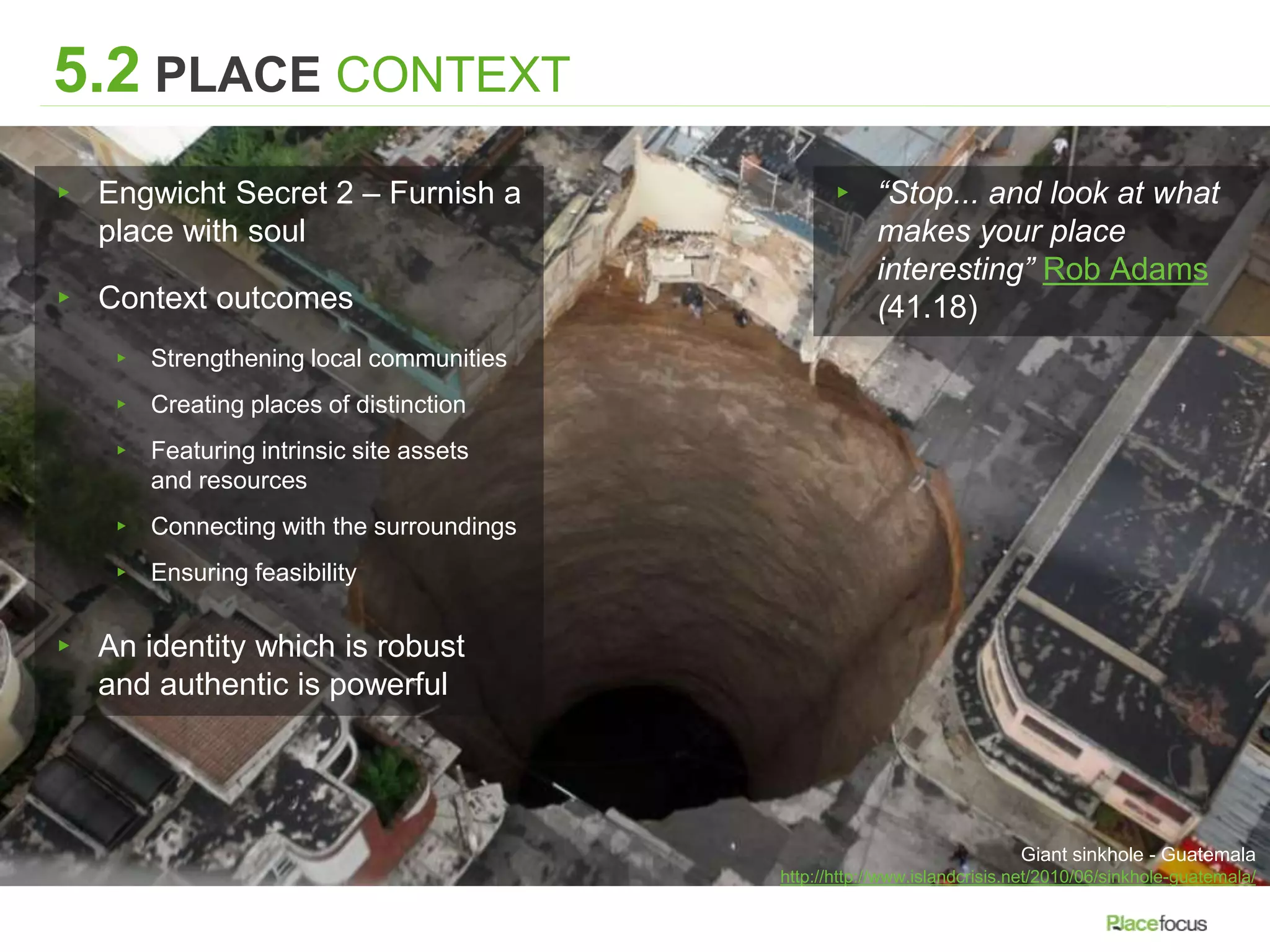 Place Process: Section 5 of Introduction to Placemaking | PPTX