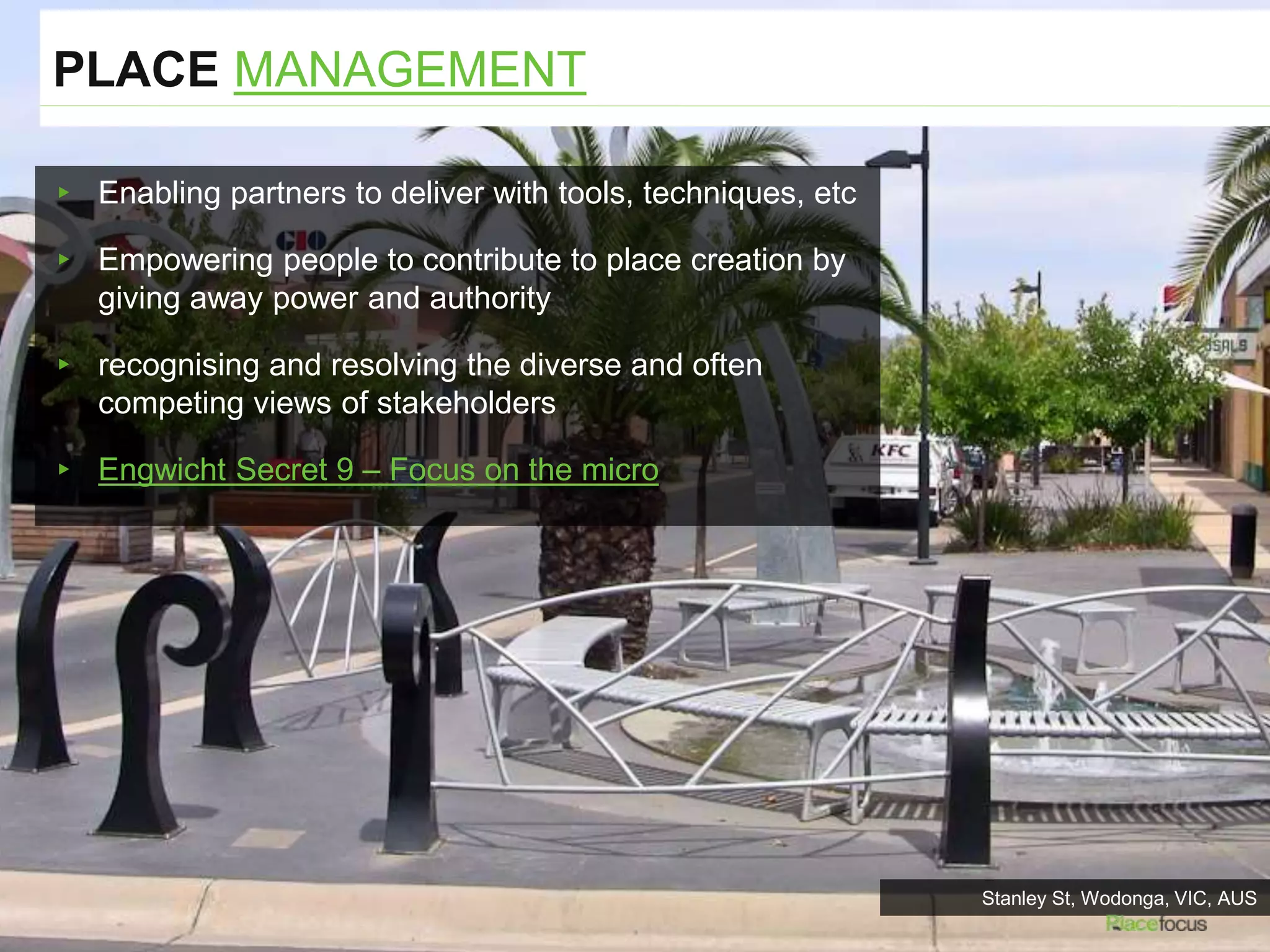 Place Process: Section 5 of Introduction to Placemaking | PPTX