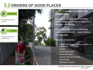 Place qualities - section 3 intro to urban design and placemaking | PPTX