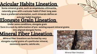 Lineament and lineation in structural geology | PDF