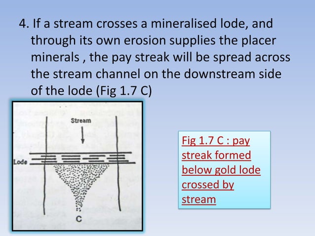 Placer formation | PPTX | Geology | Science