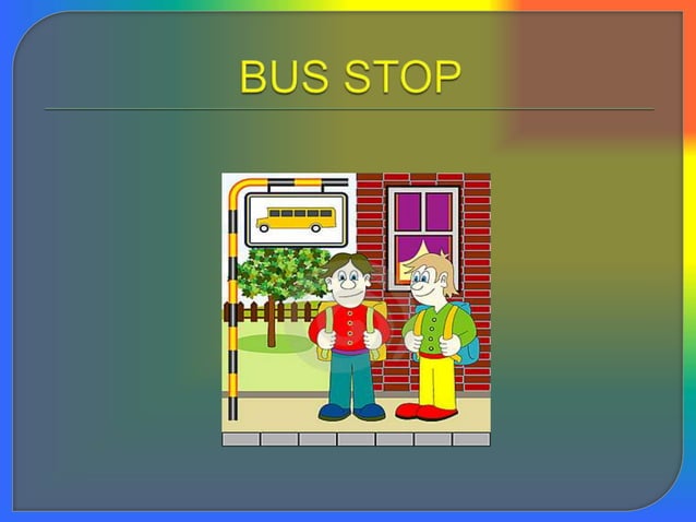 Vocabulary of places around town | PPTX