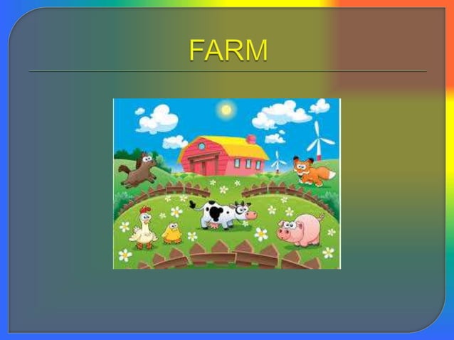 Vocabulary of places around town | PPTX