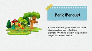 Places english spanish - ingles español-- | PDF