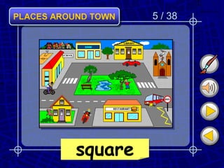 places-around-town-ppt-flashcards-fun-activities-games-picture ...