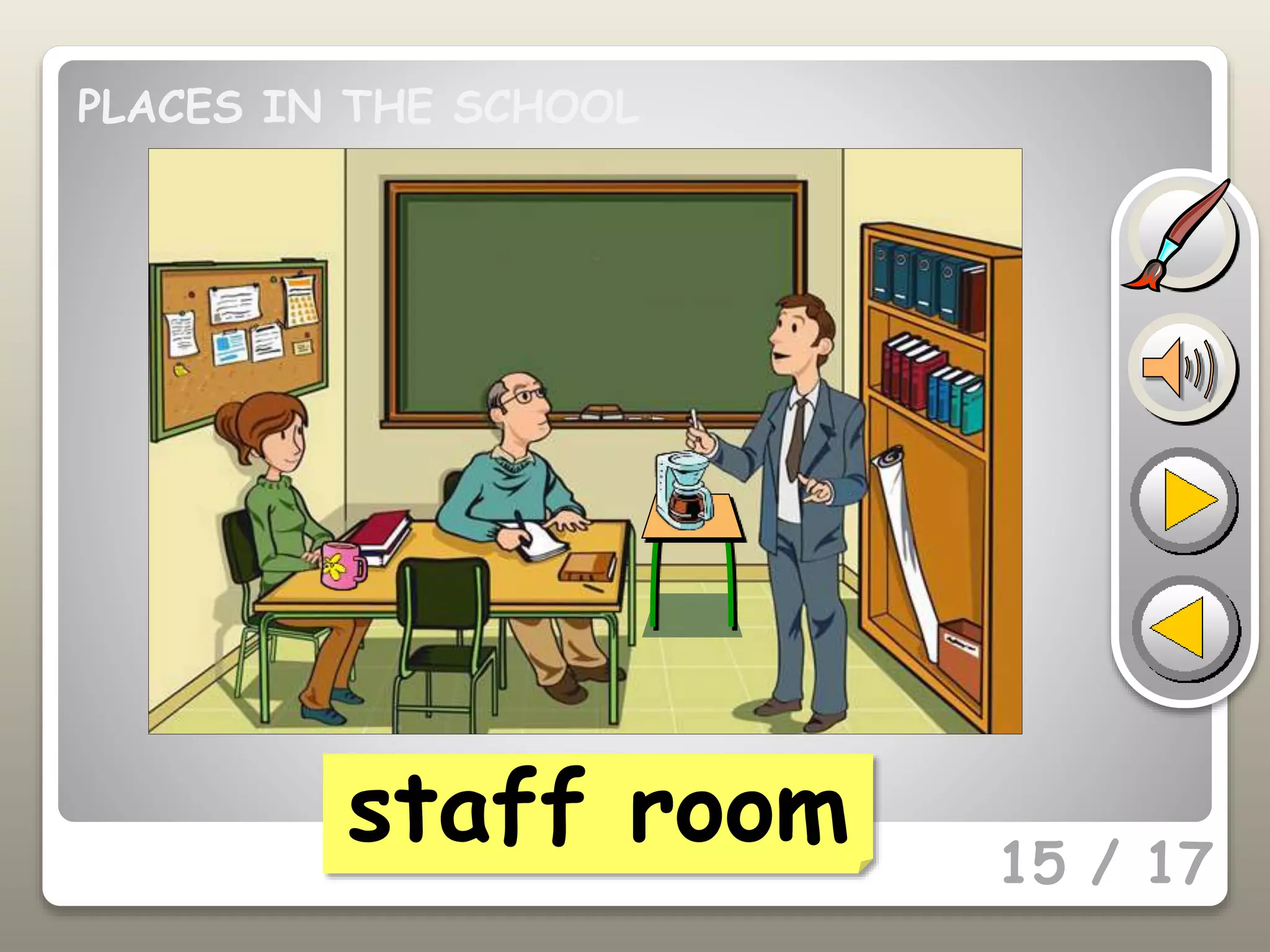 places in the school | PPT