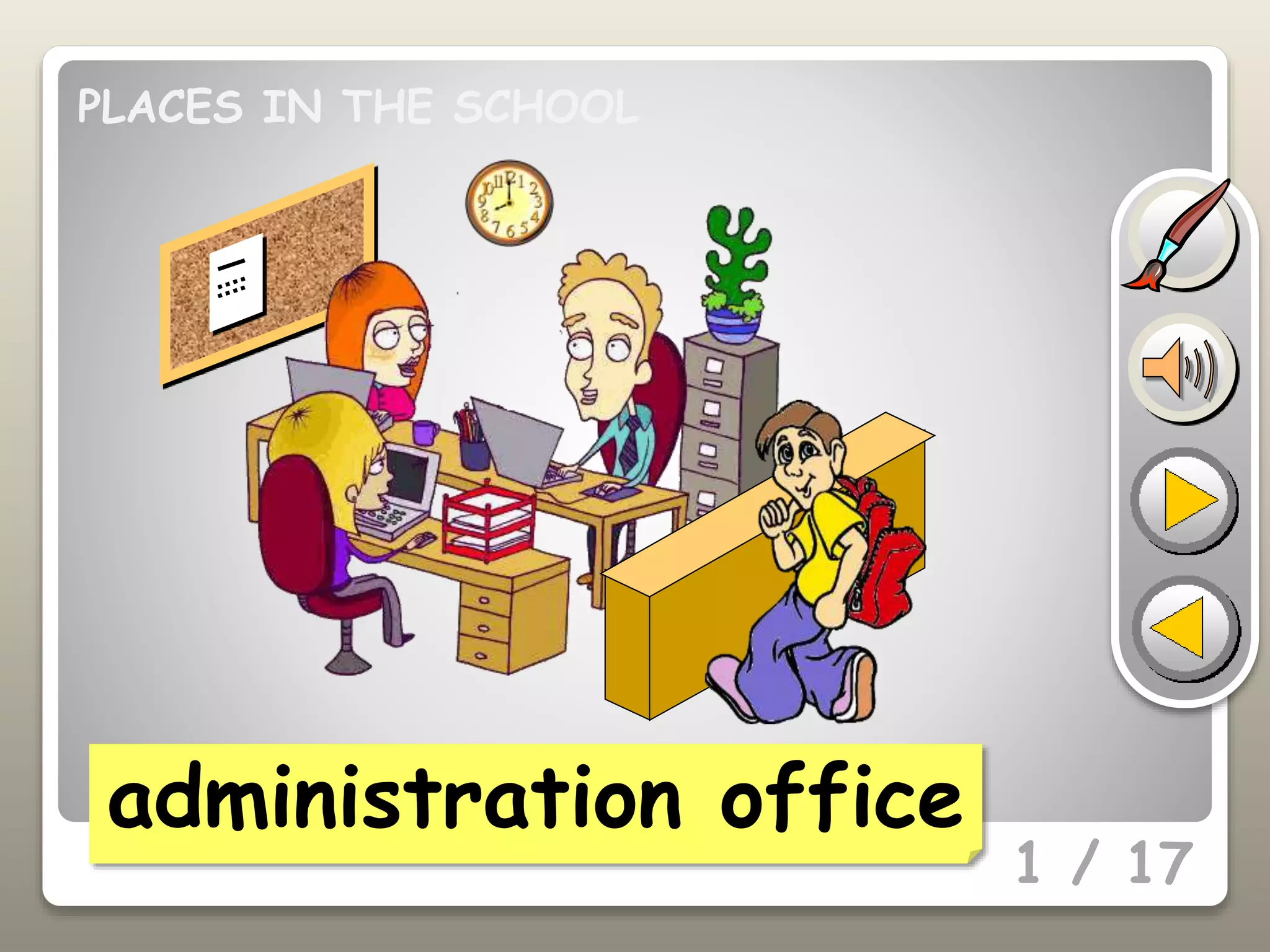 places-in-the-school-ppt-flashcards-fun-activities-games-picture ...