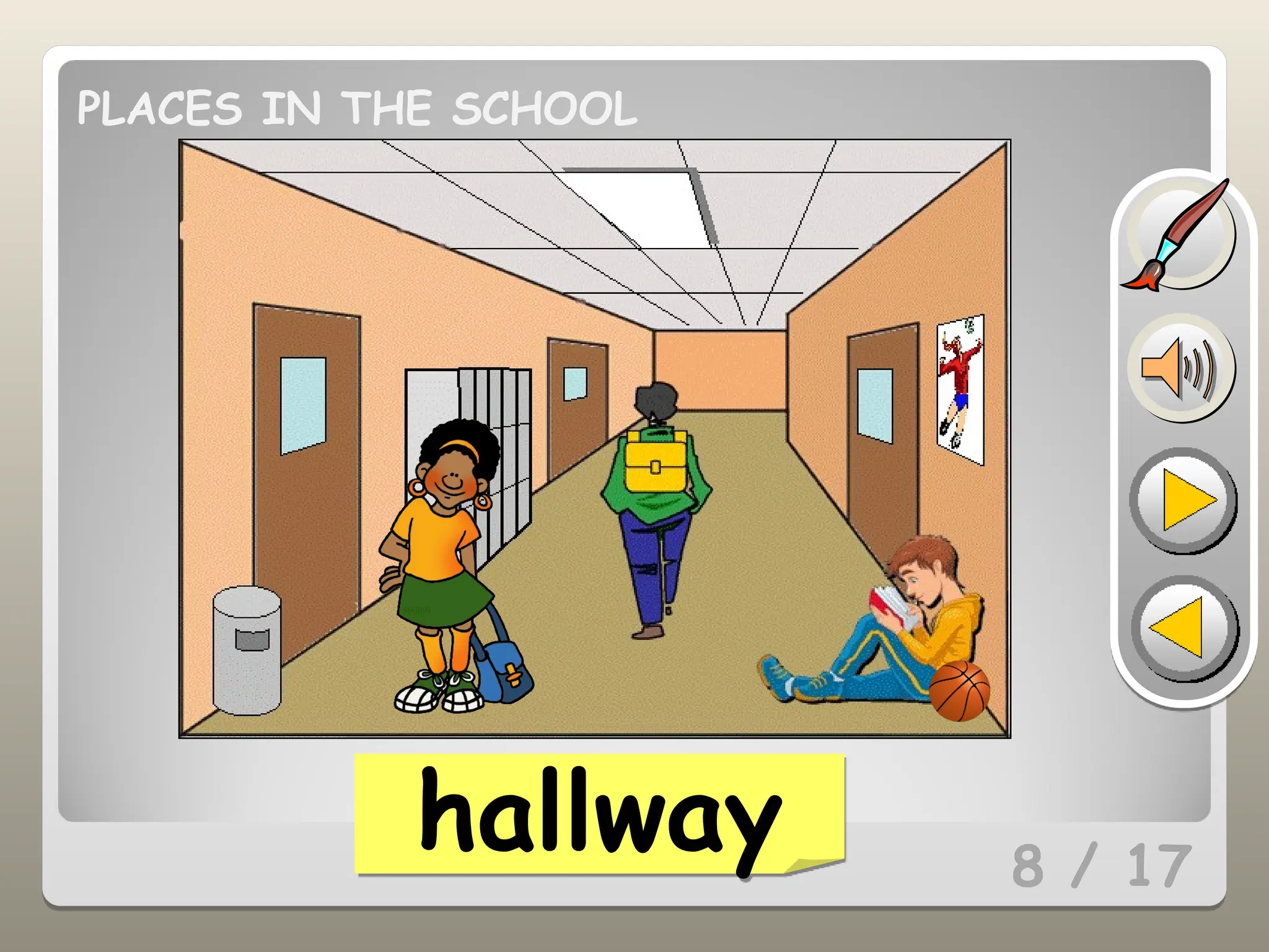 places-in-the-school-ppt-flashcards-fun-activities-games-picture ...