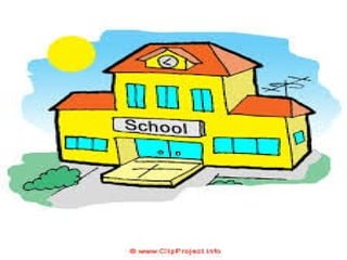 Places materials in a school | PPT