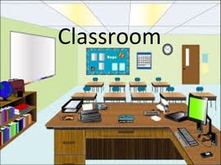 Places materials in a school | PPT