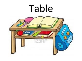 Places materials in a school | PPT