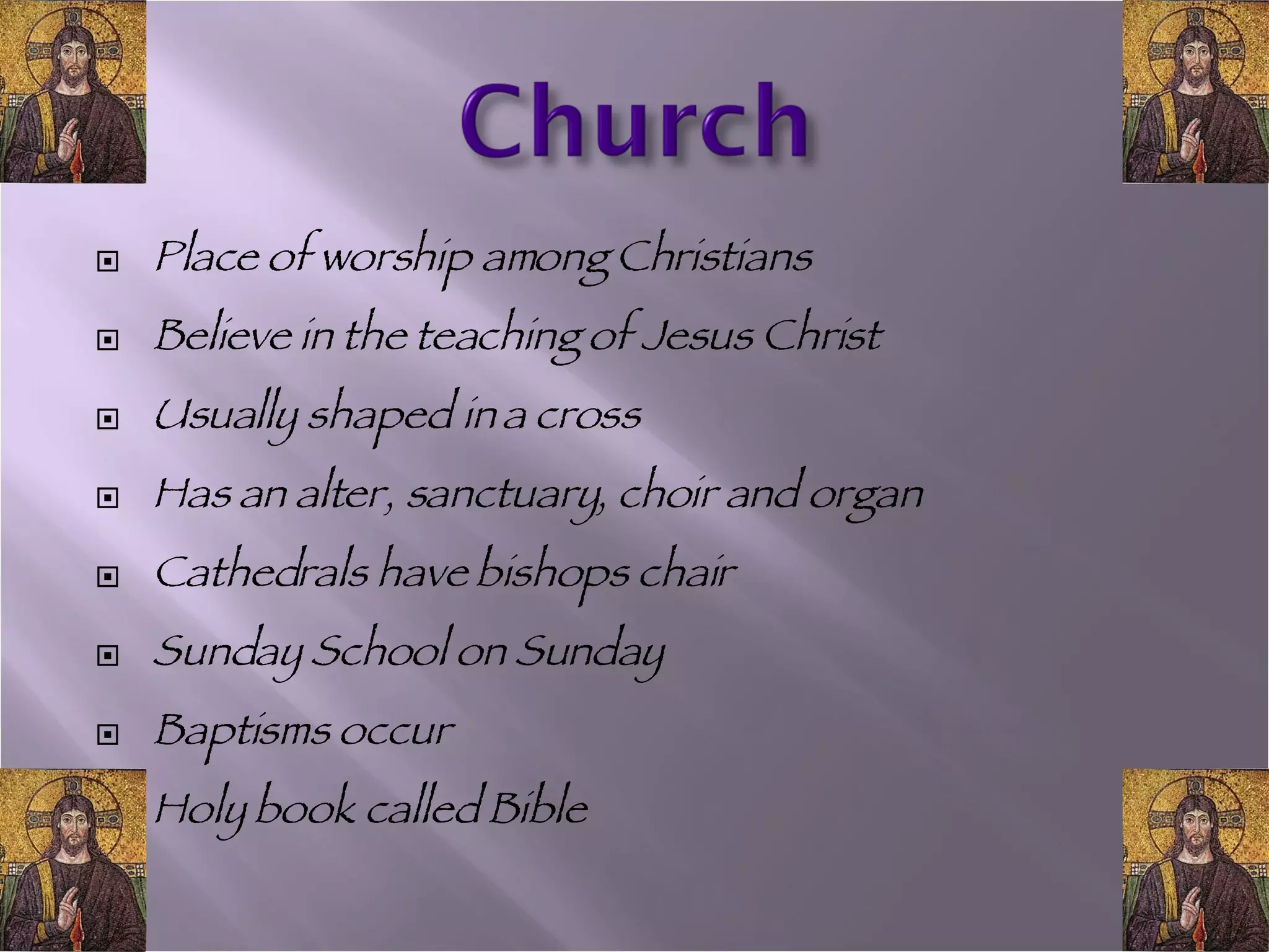 Places Of Worship | PPT