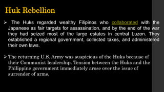 Philippine History :The Philippine achieve independence after ww2 to ...
