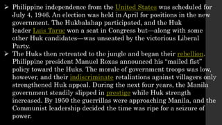Philippine History :The Philippine achieve independence after ww2 to ...