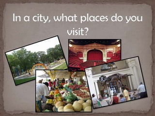 Places in a city | PPTX