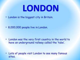 TOURIST PLACES IN LONDON | PPT
