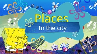 Places in the City Preposition Slide Power point | PPTX