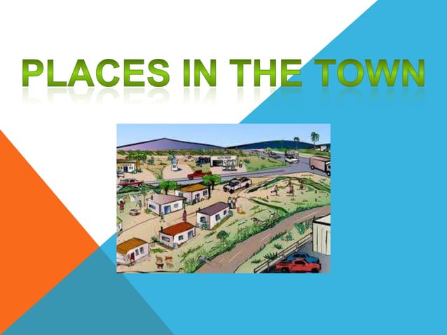 Places in the town | PPTX